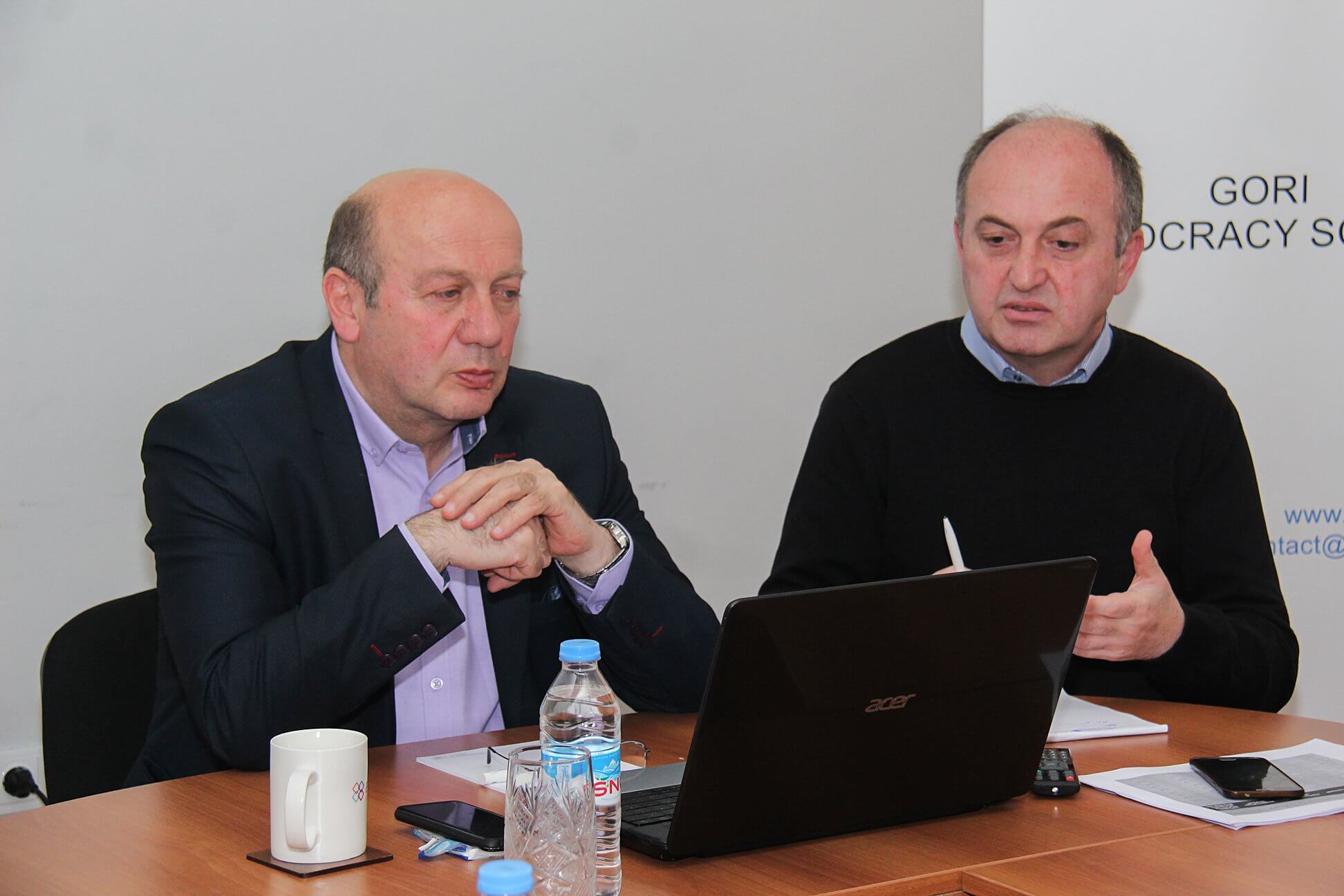 Mayor of the Municipality of Gori Presents His One-Year Report at the ...